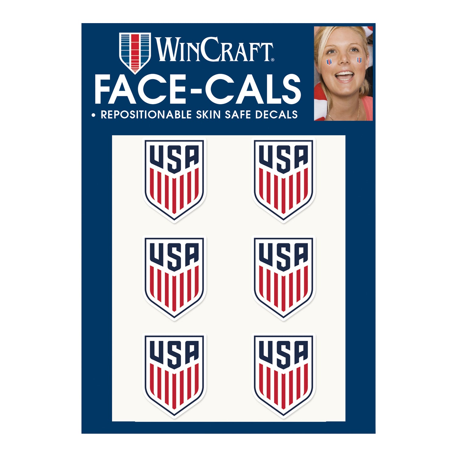 Wincraft USMNT Crest Face-cals – U.S. Soccer Store®